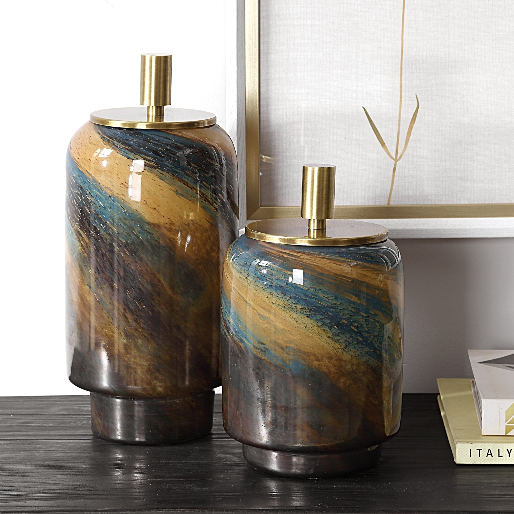 CELESTIAL TIDE GLASS CONTAINER SET – ShopDesignTap