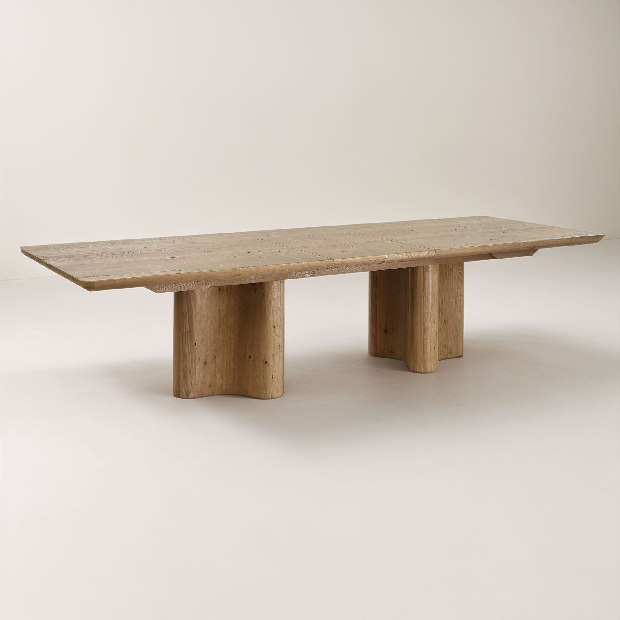 CECELIA RUSTIC OAK EXTENSION DINING TABLE – ShopDesignTap