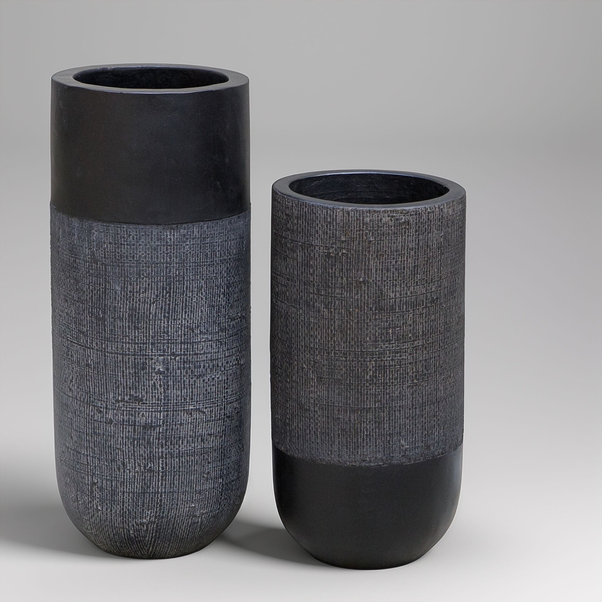WOVEN SHADOW VASES | SET OF 2 – ShopDesignTap
