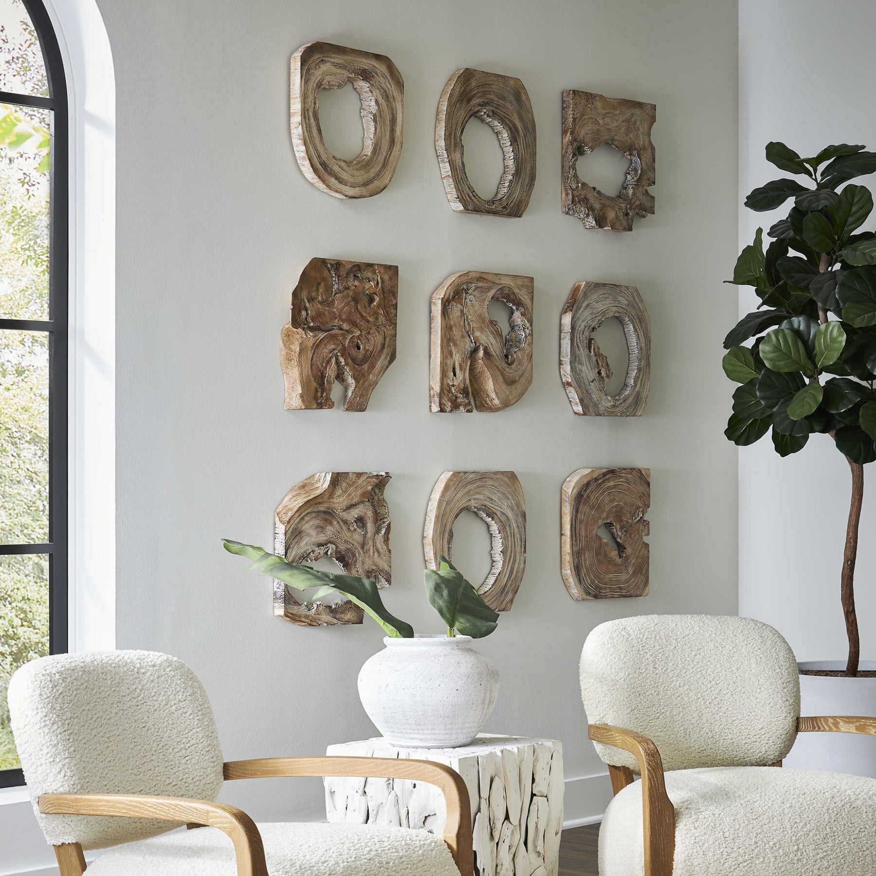 BAHATI WOOD WALL ART | SET OF 9 – ShopDesignTap