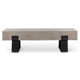 KAIA INDOOR-OUTDOOR CONCRETE DINING BENCH – ShopDesignTap