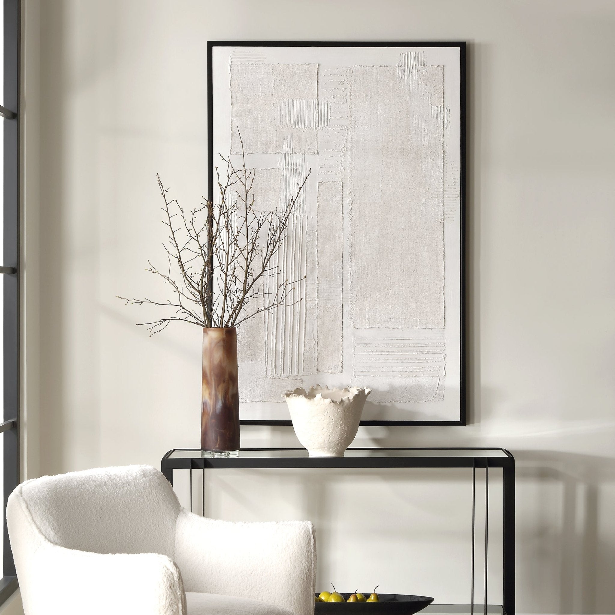 "CLEAN SLATE" TEXTURED HAND PAINTED CANVAS – ShopDesignTap