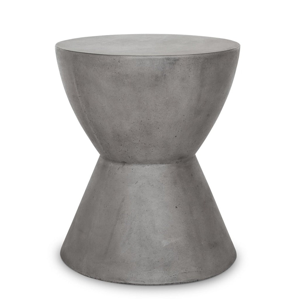 INDOOR/OUTDOOR CONCRETE HOURGLASS STOOL – ShopDesignTap