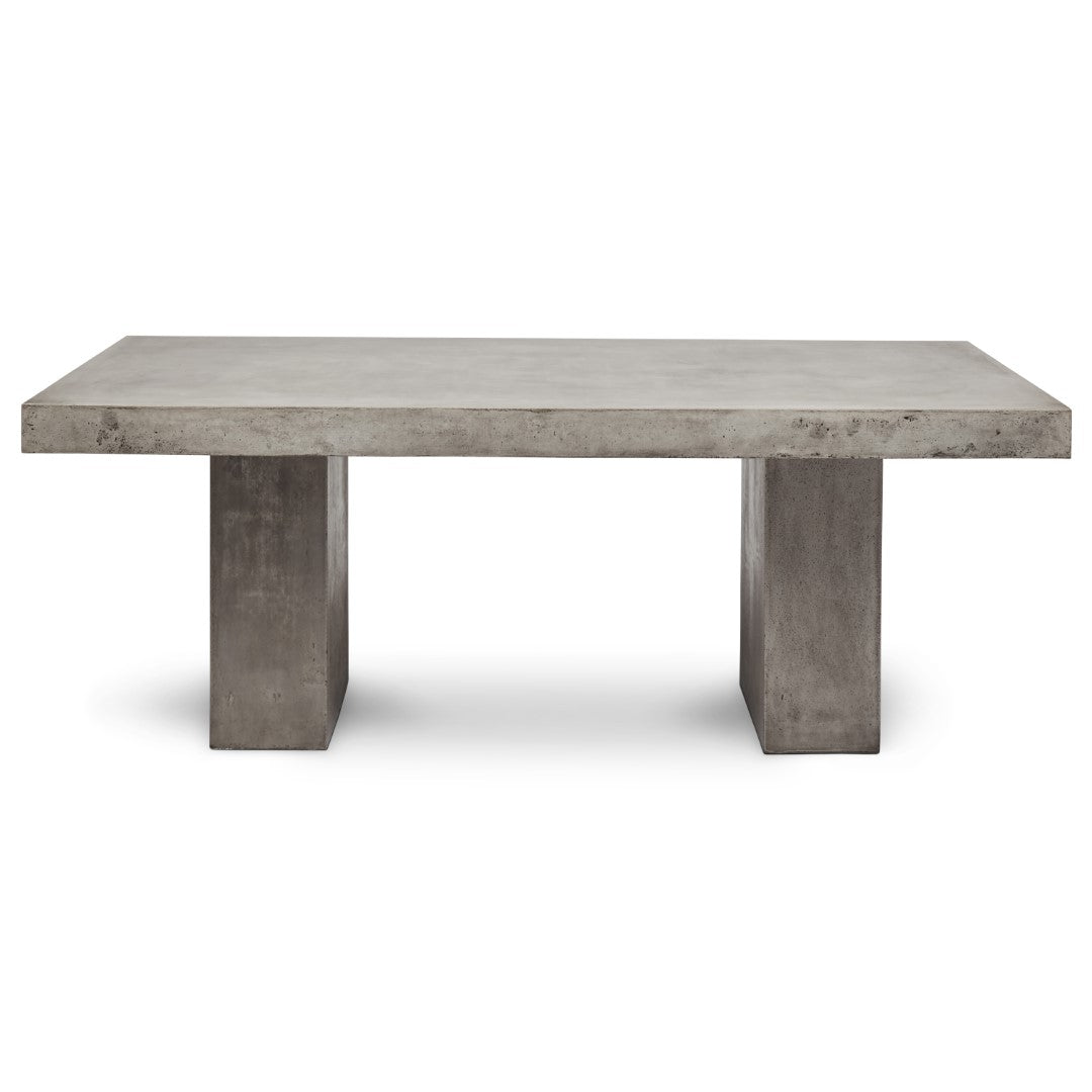 INDOOR/OUTDOOR CONCRETE SLAB DINING TABLE 6',7',8' LENGTHS – ShopDesignTap
