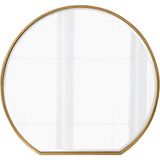 ECLIPSE METALLIC GOLD ROUND MIRROR – ShopDesignTap