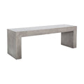 KAIA INDOOR-OUTDOOR CONCRETE DINING BENCH – ShopDesignTap