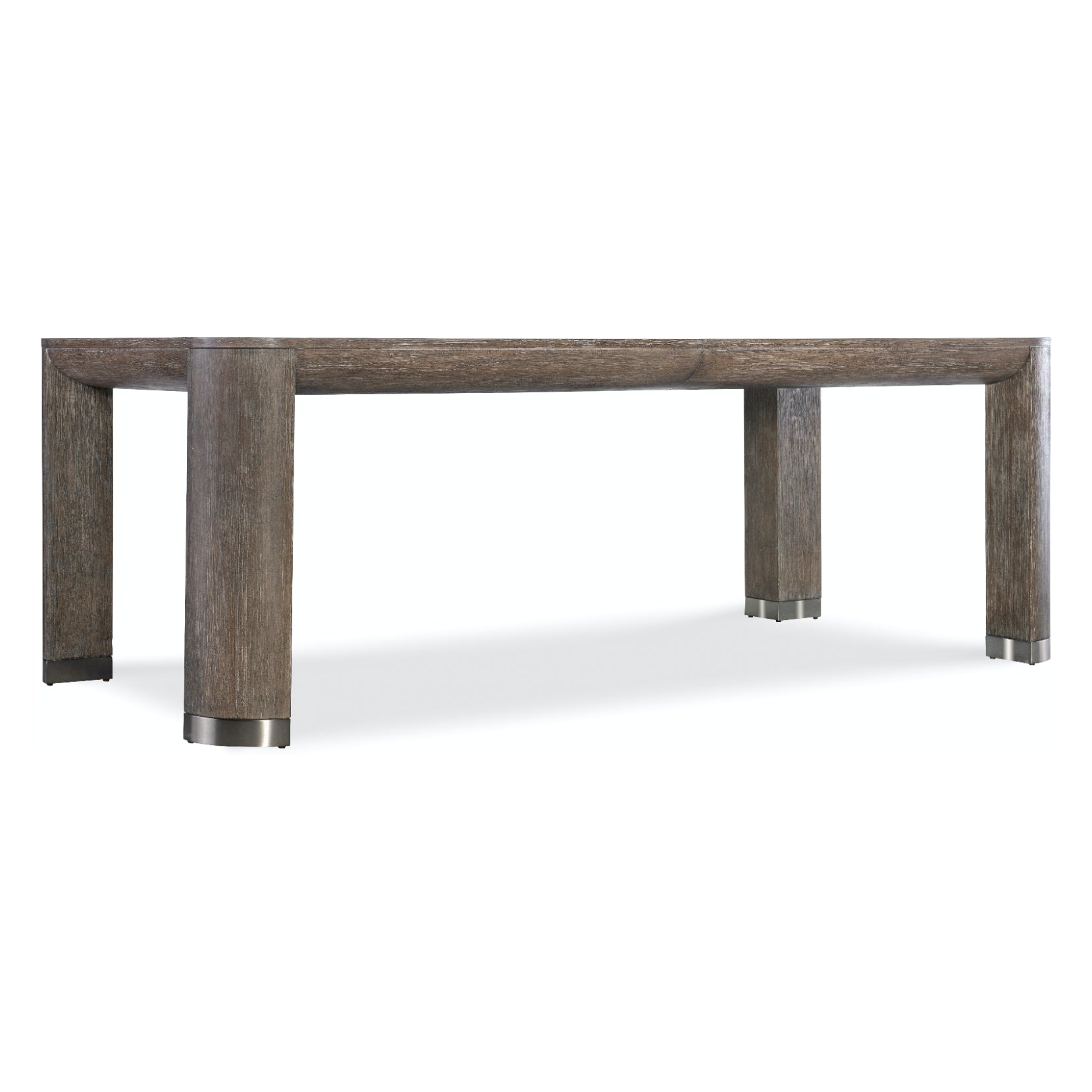 MODERN MOOD DARK OAK EXTENTION DINING TABLE | 86"W - 110"W – ShopDesignTap