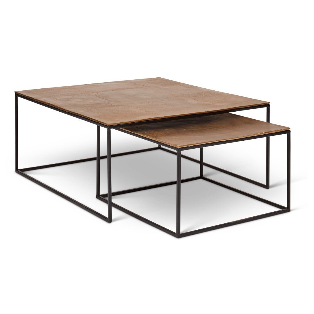 MUDRA NESTING SQUARE COFFEE TABLE – ShopDesignTap