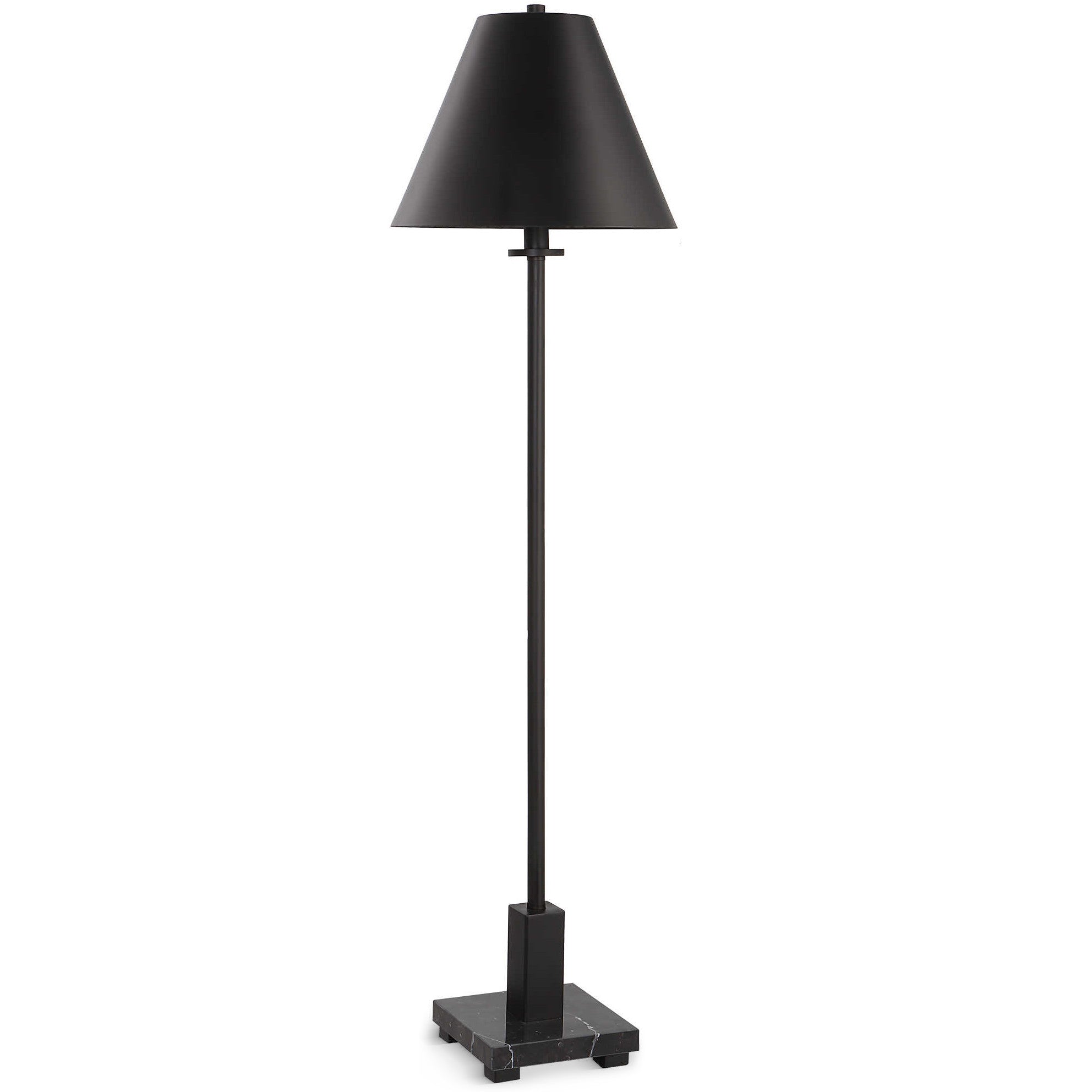 PILOT BUFFET LAMP: BLACK | 10"DIA x 37"H – ShopDesignTap