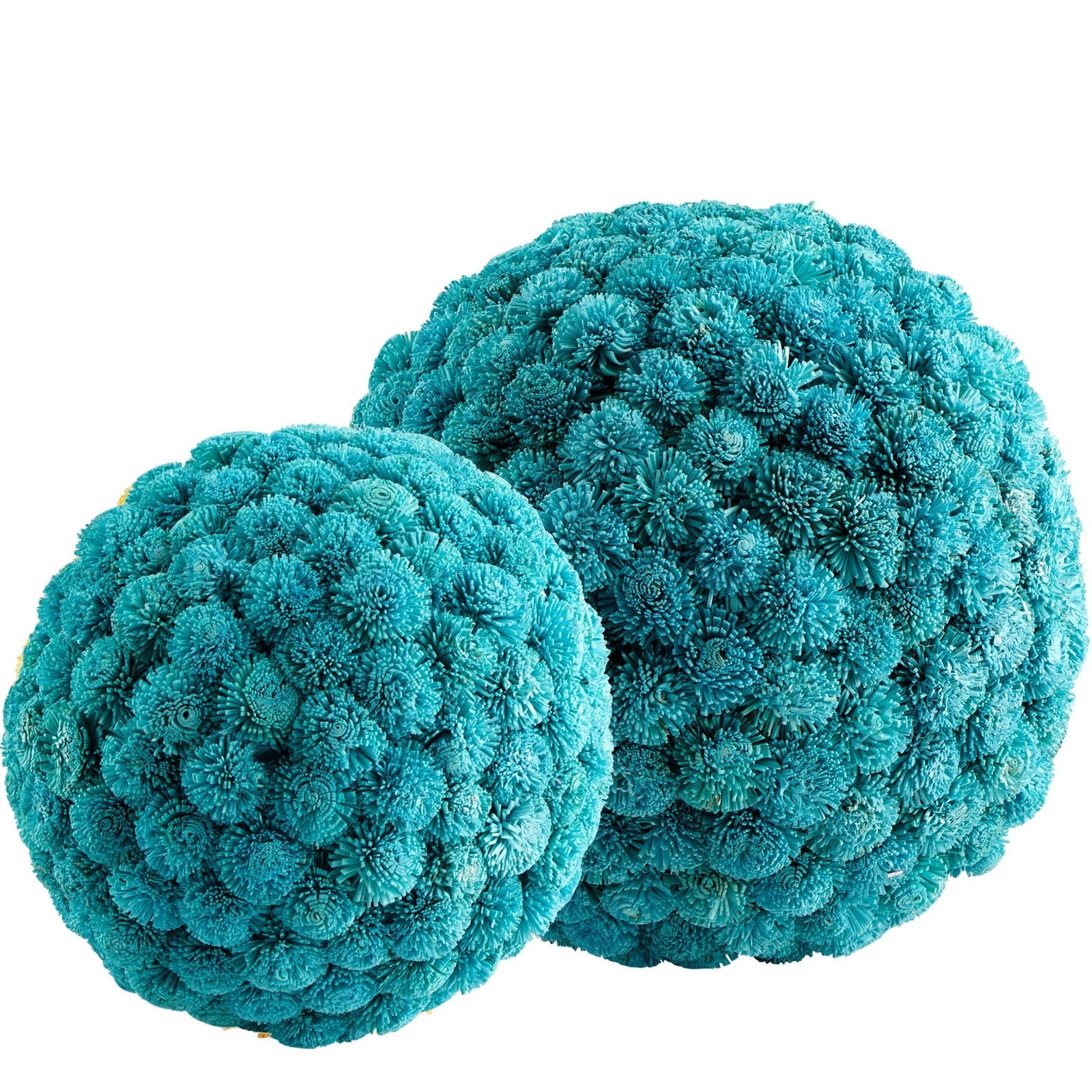 SIA BOTANICAL BALL: CYAN BLUE – ShopDesignTap