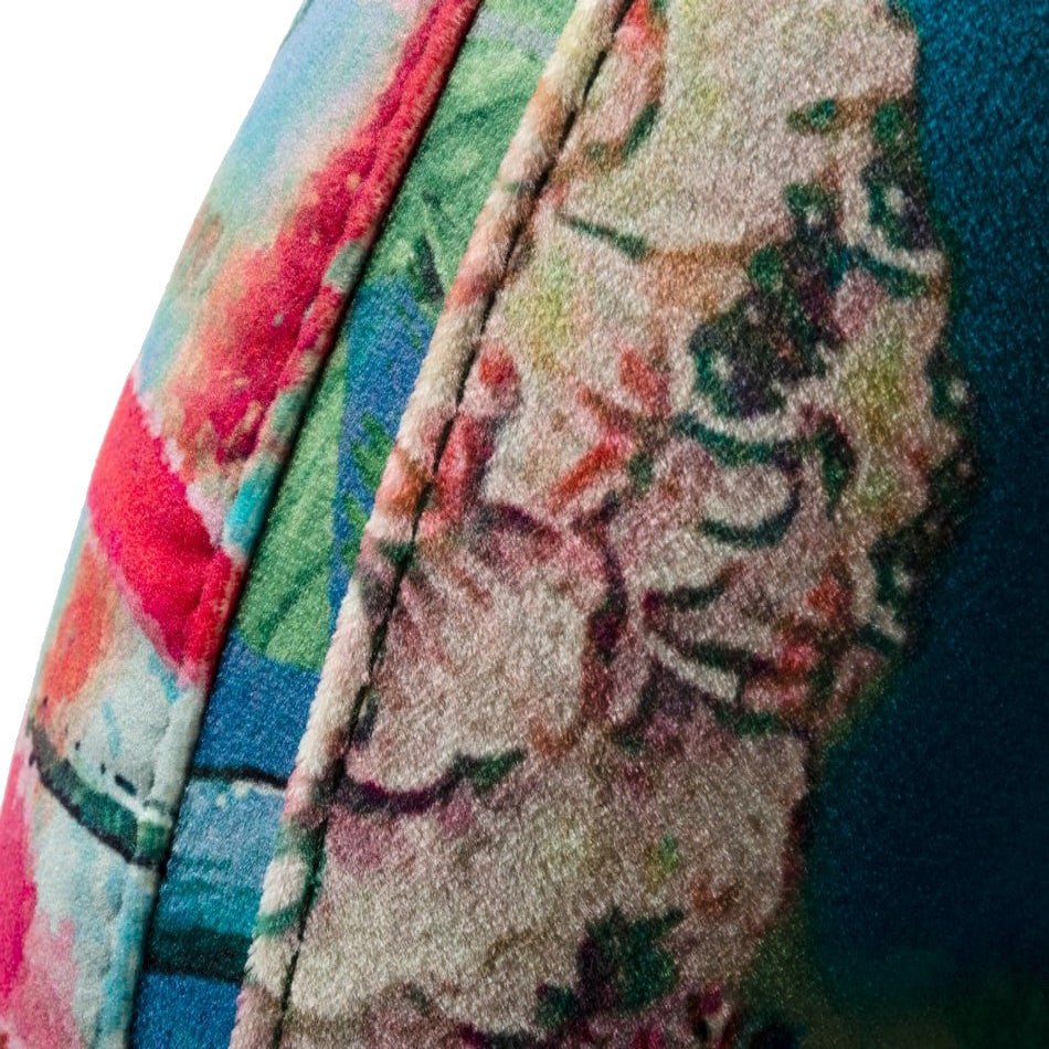 TROPICAL PRINT VELVET ACCENT CHAIR – ShopDesignTap