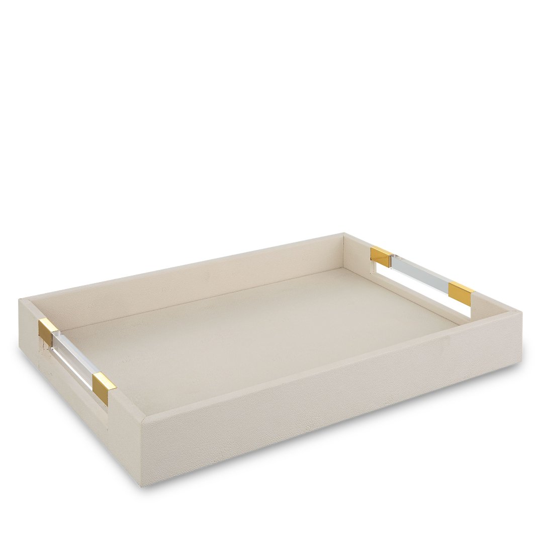 WESSEX IVORY SHAGREEN TRAY – ShopDesignTap