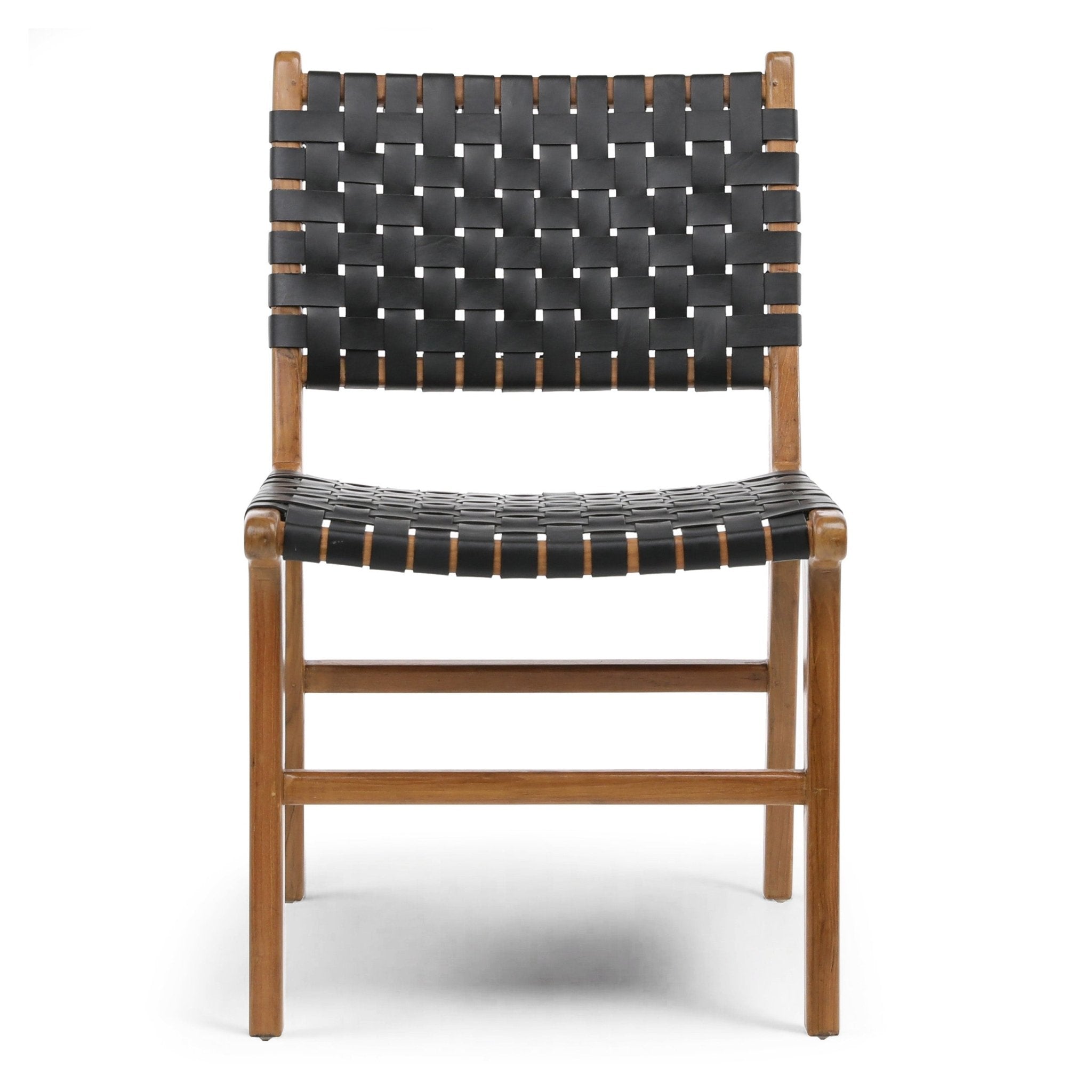 WYATT LEATHER STRAPPED DINING CHAIR | SET OF 2 – ShopDesignTap