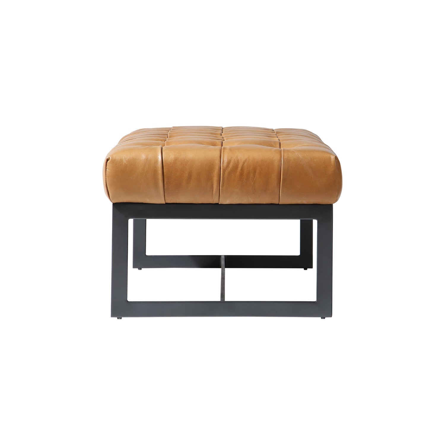 WYATT TAN LEATHER BEDROOM BENCH – ShopDesignTap