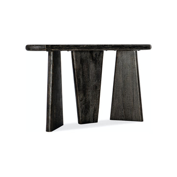 PRIMITIVE BLACK MANGO WOOD CONSOLE | 54"W x 14.5"D x 32"H – ShopDesignTap