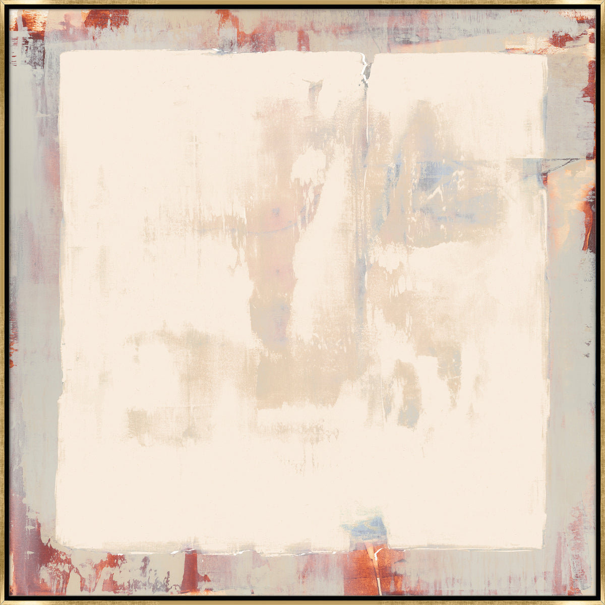 "SOLIPSISM" NATURAL CANVAS ART by David Erickson | 54" x 54"